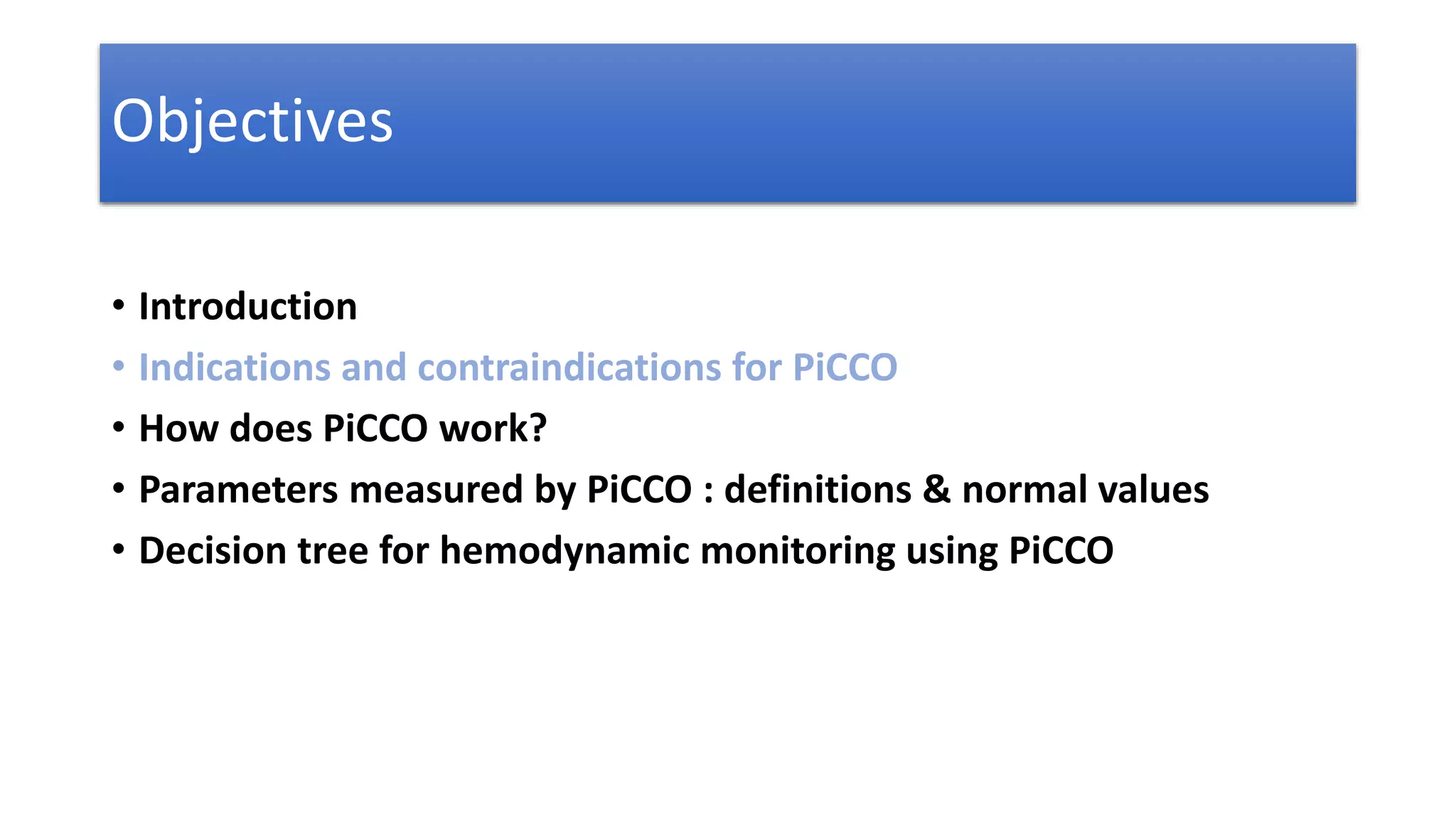 PiCCO Monitor | PPTX