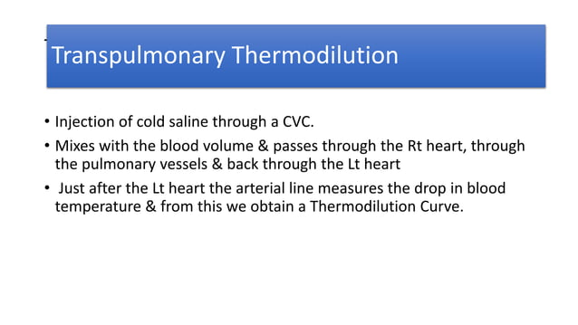 PiCCO Monitor | PPTX