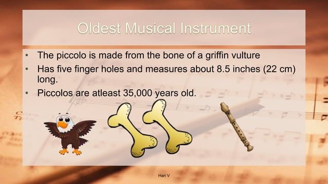 Musical Instruments & their musicians | PPTX | Music | Entertainment