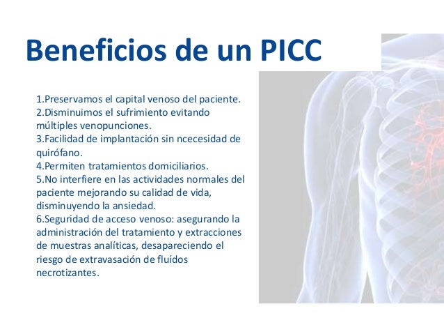 Pin en cuidados catéter vascular