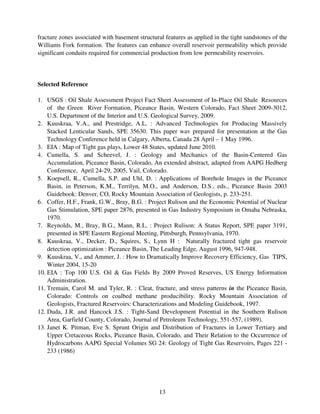 Piceance yulini paper glgy699 | PDF