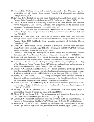 Piceance yulini paper glgy699 | PDF