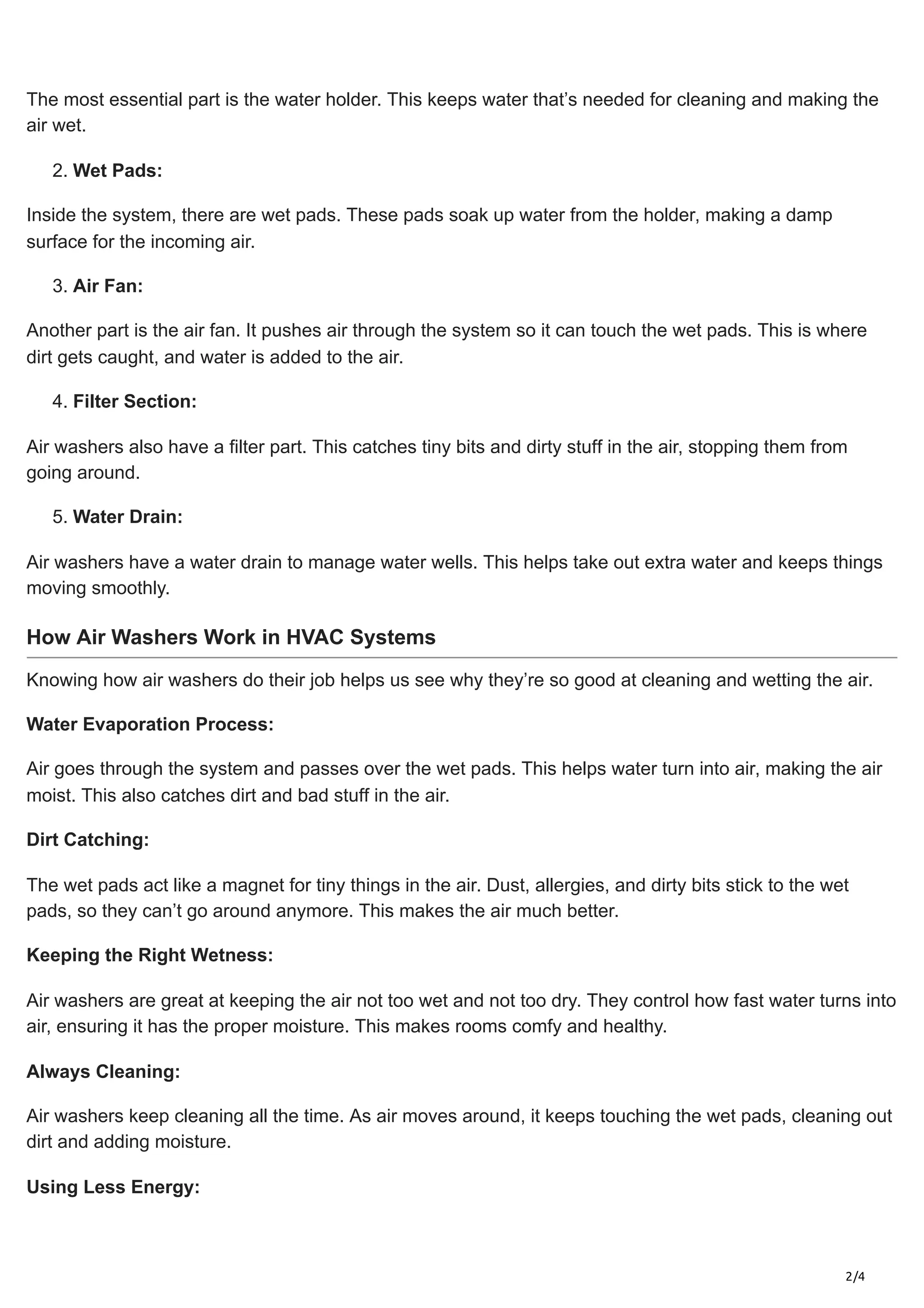 What is an air washer in HVAC.pdf