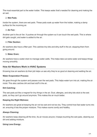 What is an air washer in HVAC.pdf