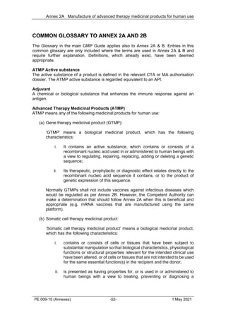 Pic gmp 2021.pdf annexes | PDF