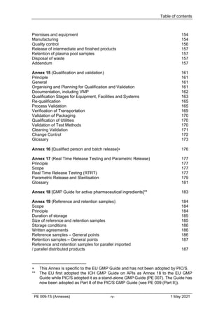 Pic gmp 2021.pdf annexes | PDF