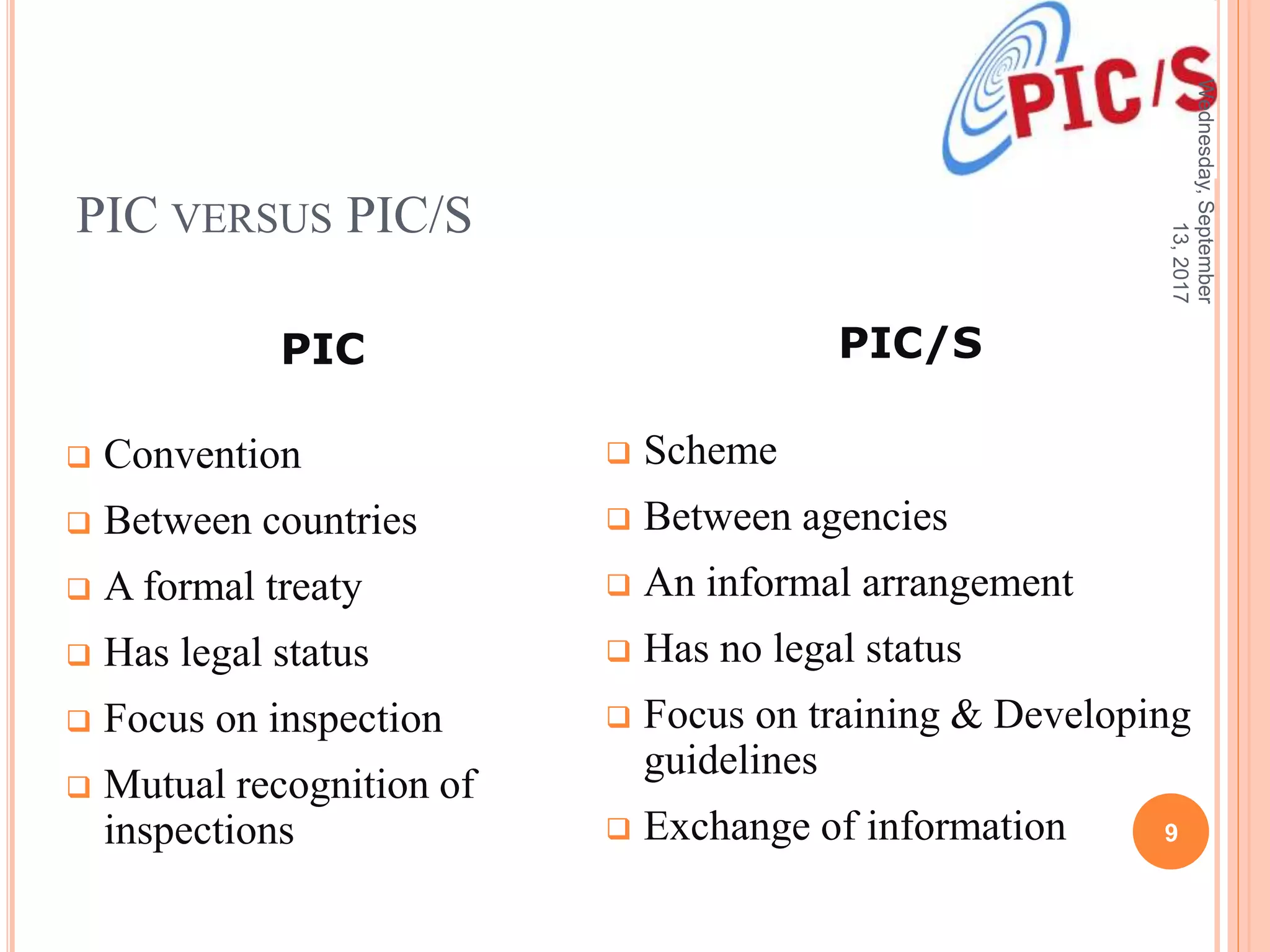Pic guide liness seminar | PPTX