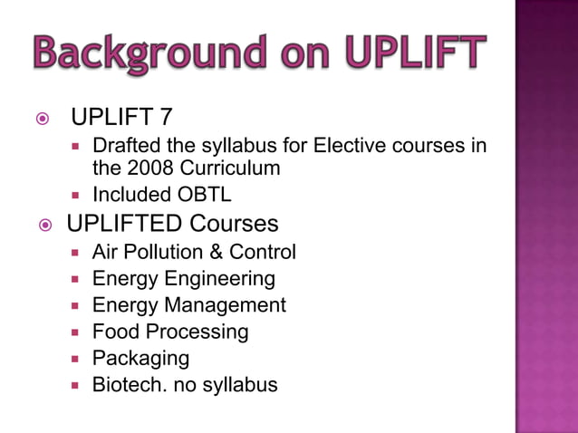 PIChEMMAC ChE Curriculum Review 2012 | PPT