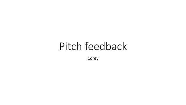 pich feedback .pptx ggggggggggggggggggggggg | PPT