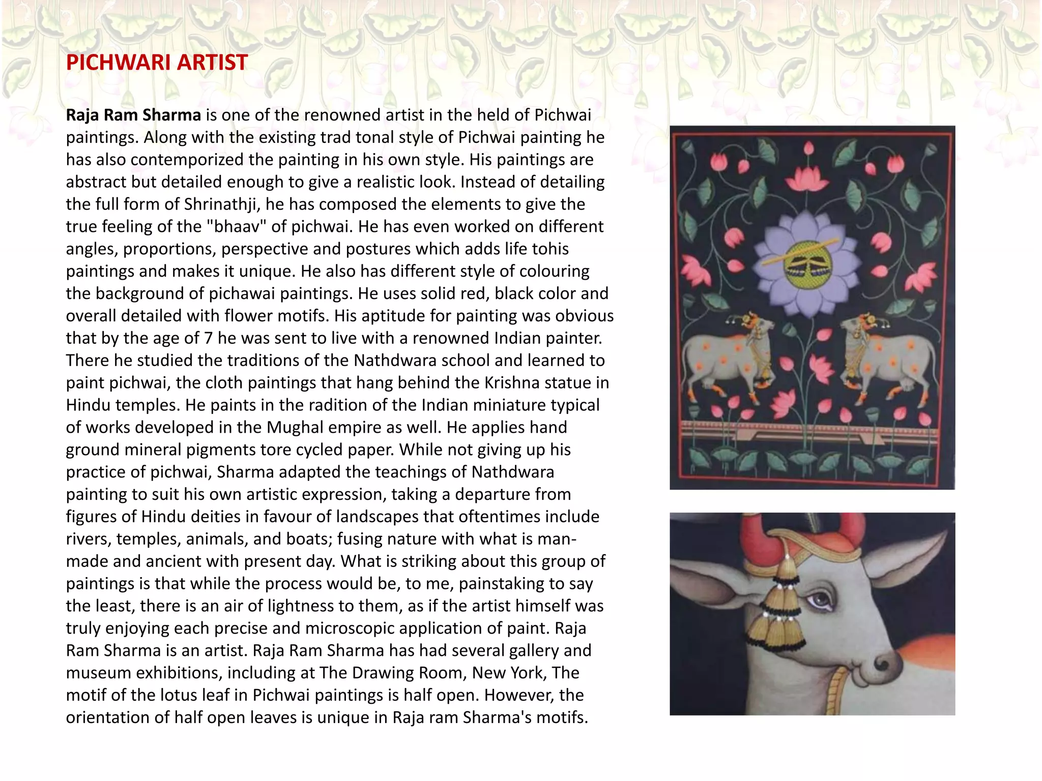 PICHWAI PAINTING | PDF