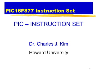 PIC Instruction.pdf , Microprocessor, microcontroller | PDF