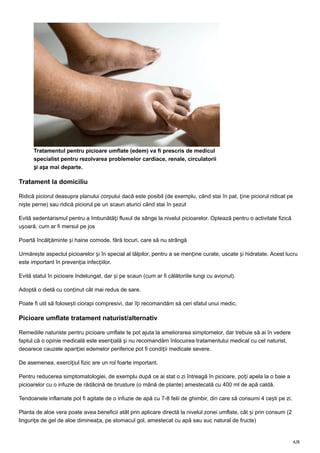 Ceaiuri pentru picioare umflate | alternamed.ro
