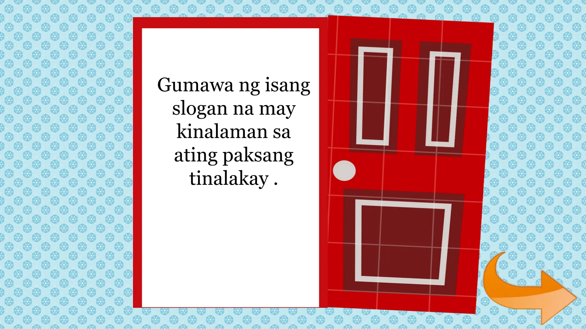 Pick-a-Door Template for demonstration teaching | PPTX