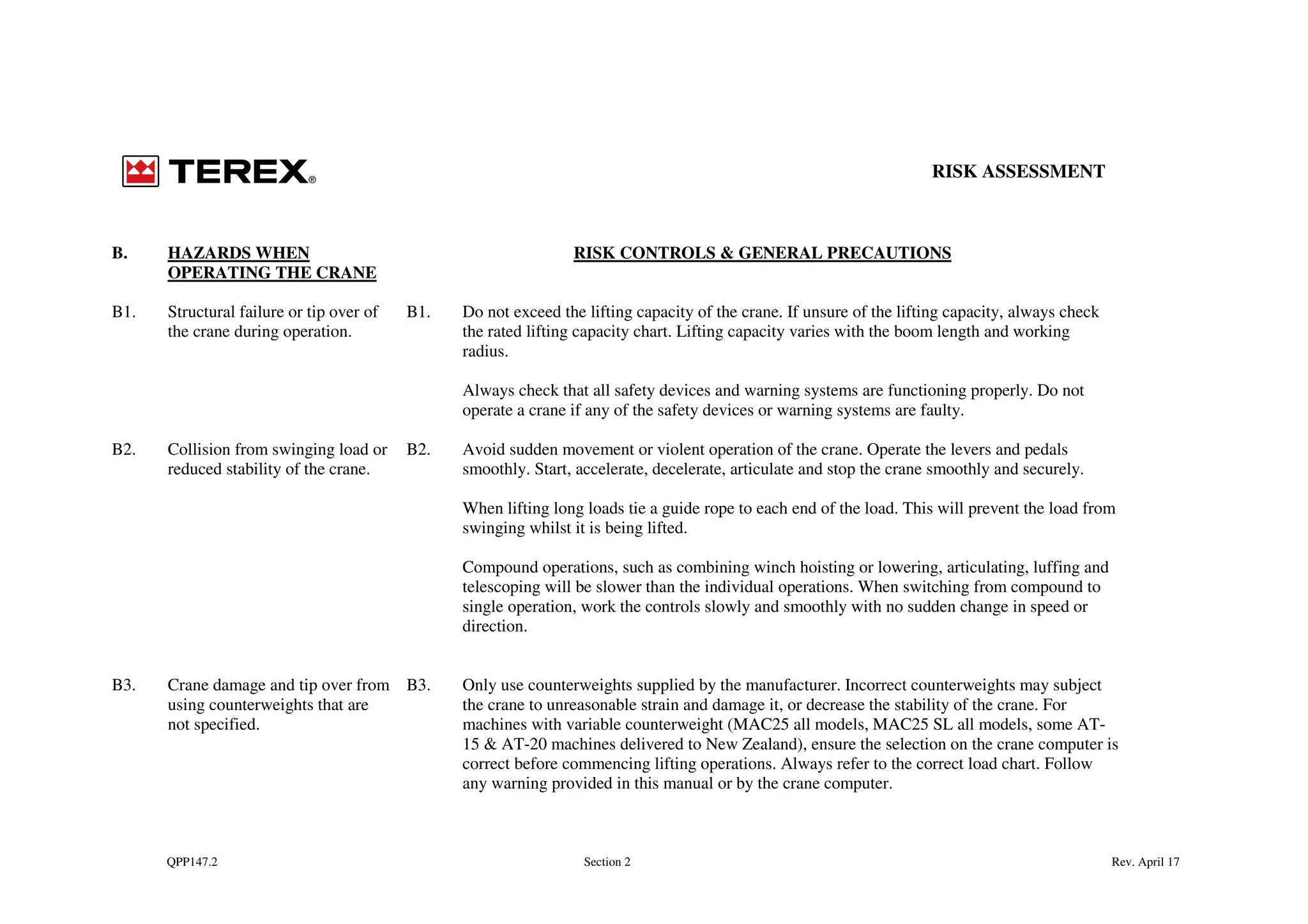 Pick carry-cranes-risk-assessment | PDF