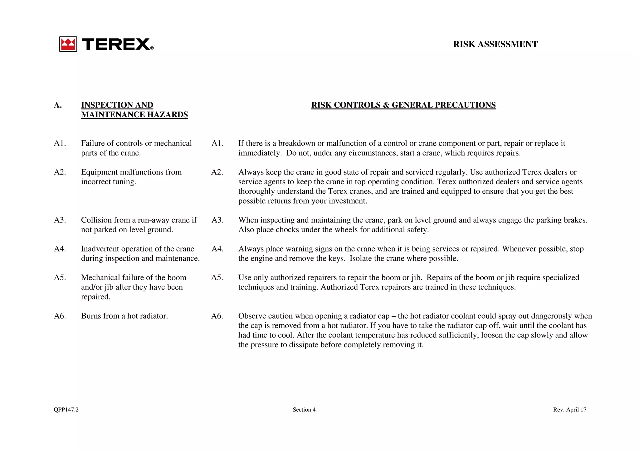 Pick carry-cranes-risk-assessment | PDF