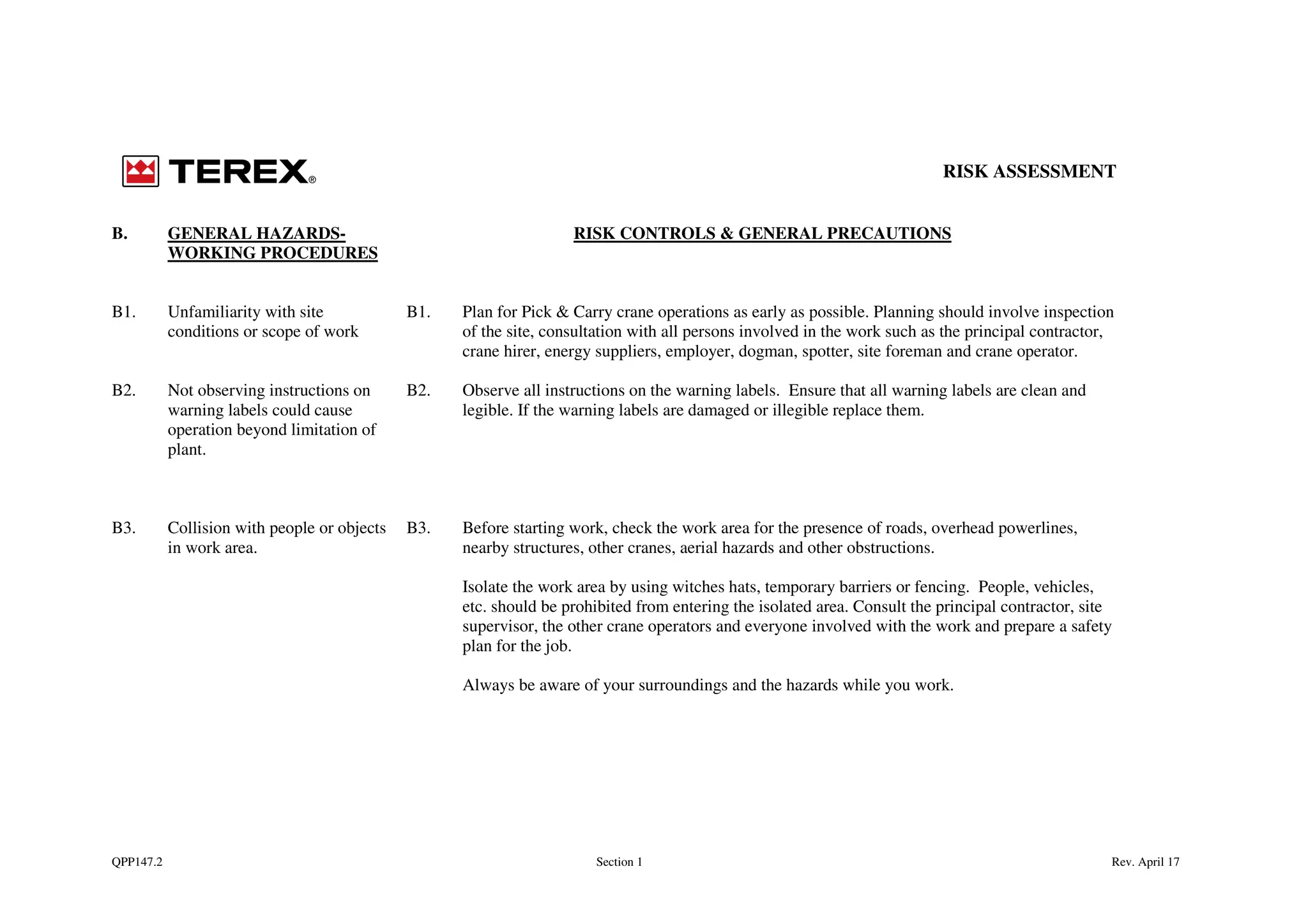 Pick carry-cranes-risk-assessment | PDF