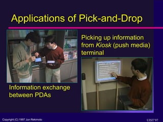 Pick-and-Drop: A Direct Manipulation Technique for Multiple Computer ...
