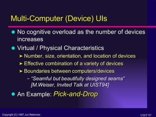 Pick-and-Drop: A Direct Manipulation Technique for Multiple Computer ...