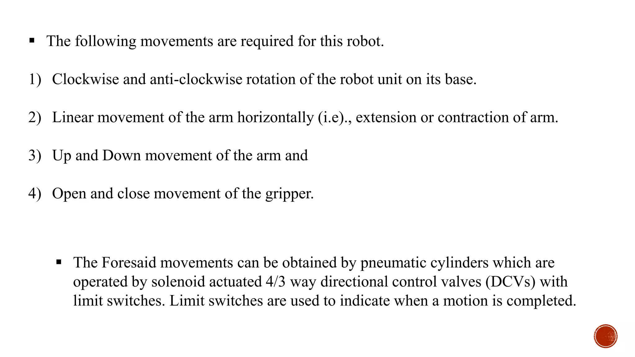 PICK AND PLACE ROBOTS IN MECHTRONICS BY ABS | PPTX