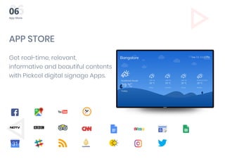 Pickcel digital signage overview | PPT