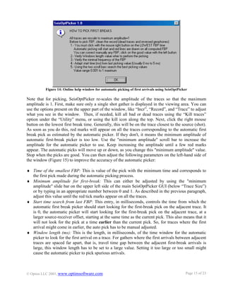 Seis Opt Picker | PDF