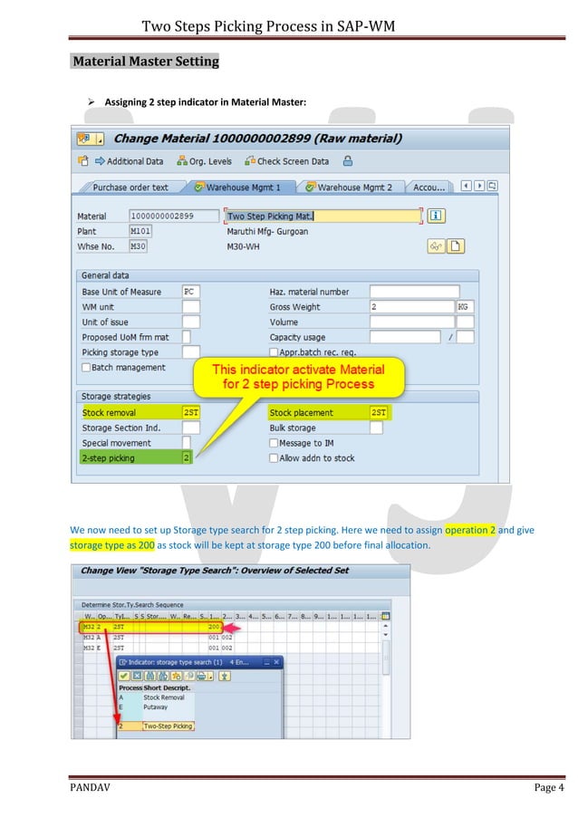 Picking 2 steps.pdf | Logistics | Business