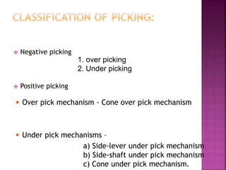 Picking and its classification | PPTX