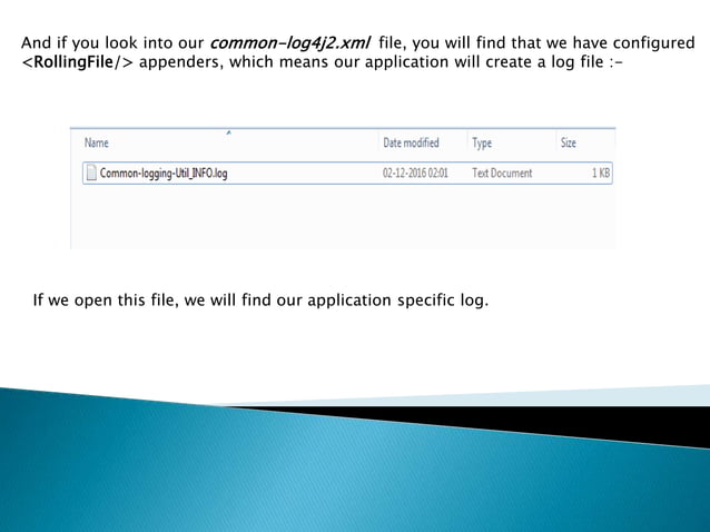 Picking log4j2 for mule | PPT