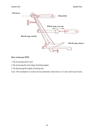 picking mechanism of shuttle | PDF