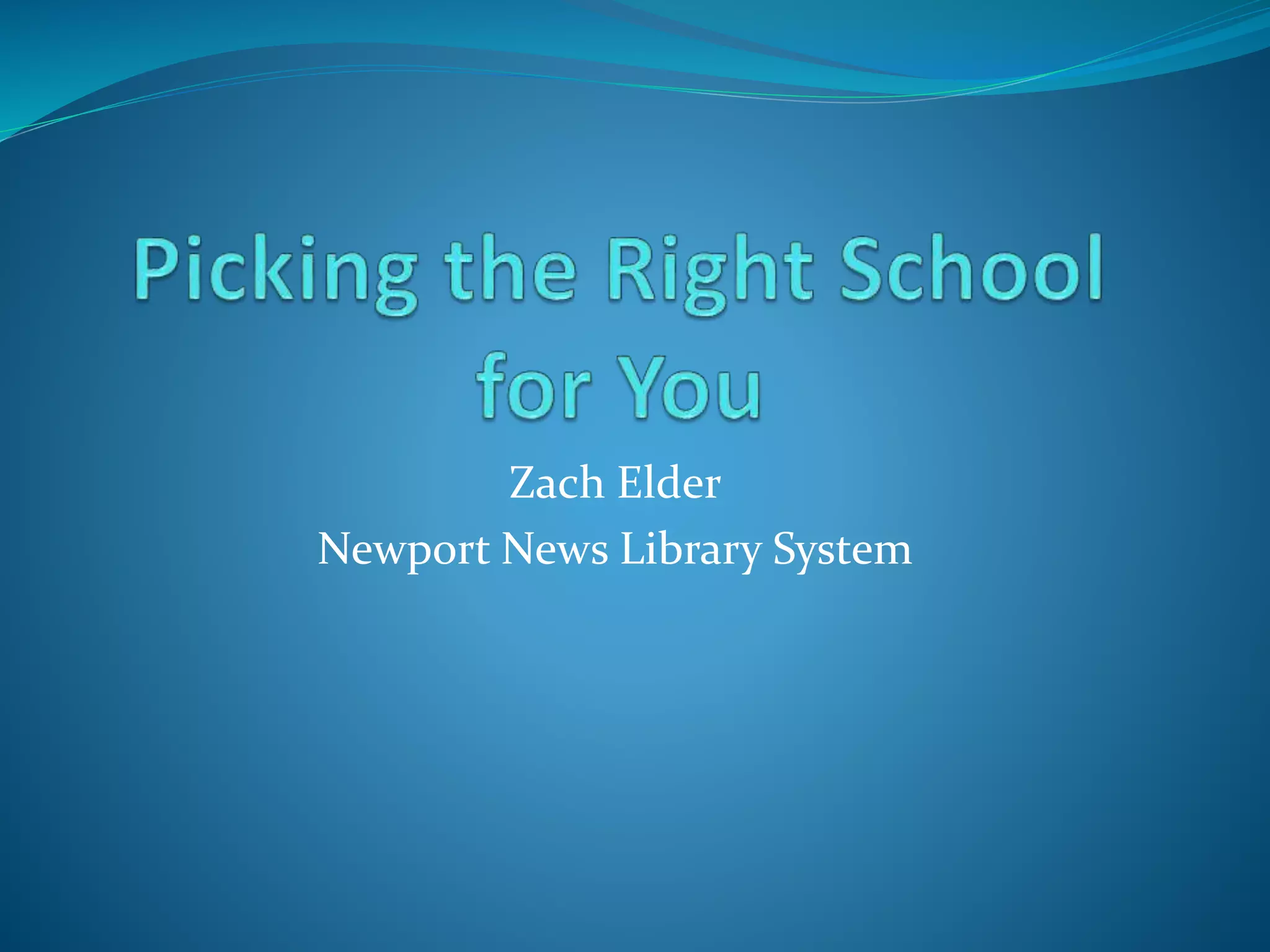 Picking The Right College For You PPT picking-the-right-college-for-you-ppt