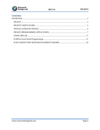Pickit2 Programmer | PDF | Operating Systems | Computer Software and ...