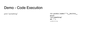 Pickle - how it works | PPTX