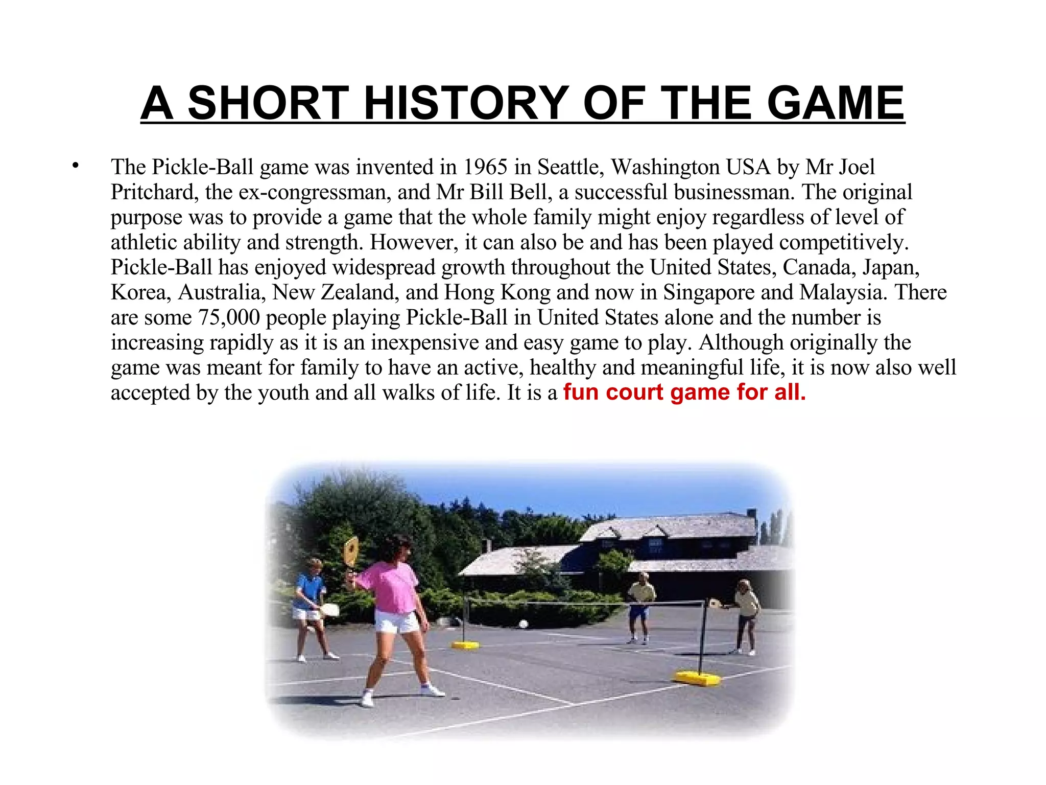 Pickleball | PPT