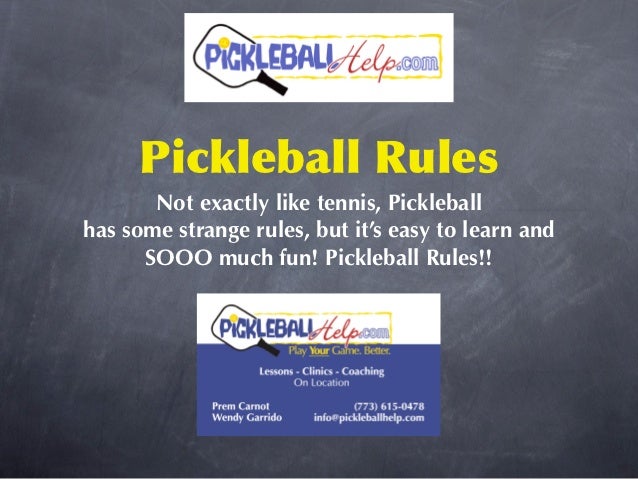 Pickleball Rules pickleball-rules