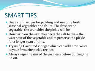 Pickle preparation | PPTX