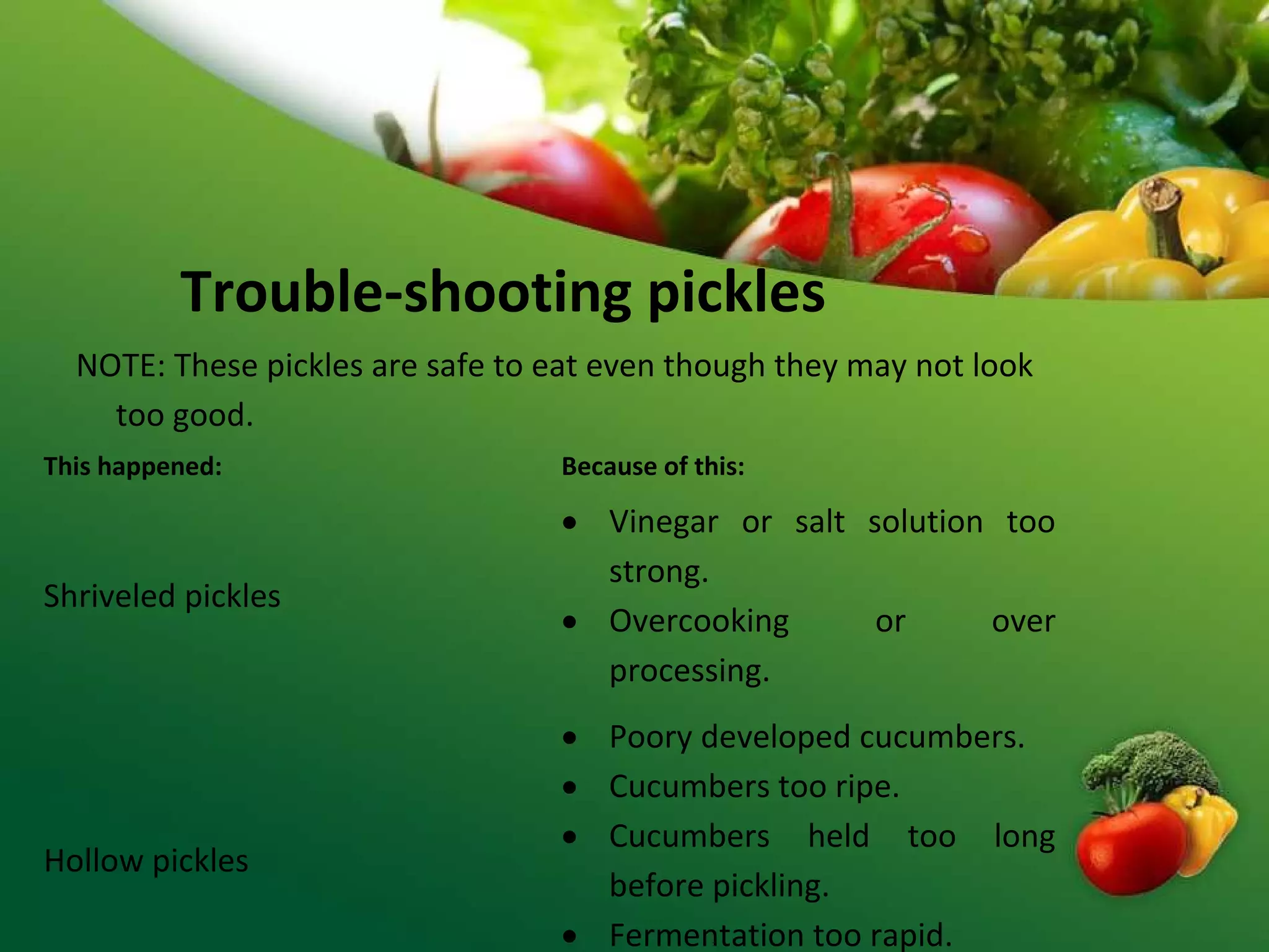 Pickles | PPT