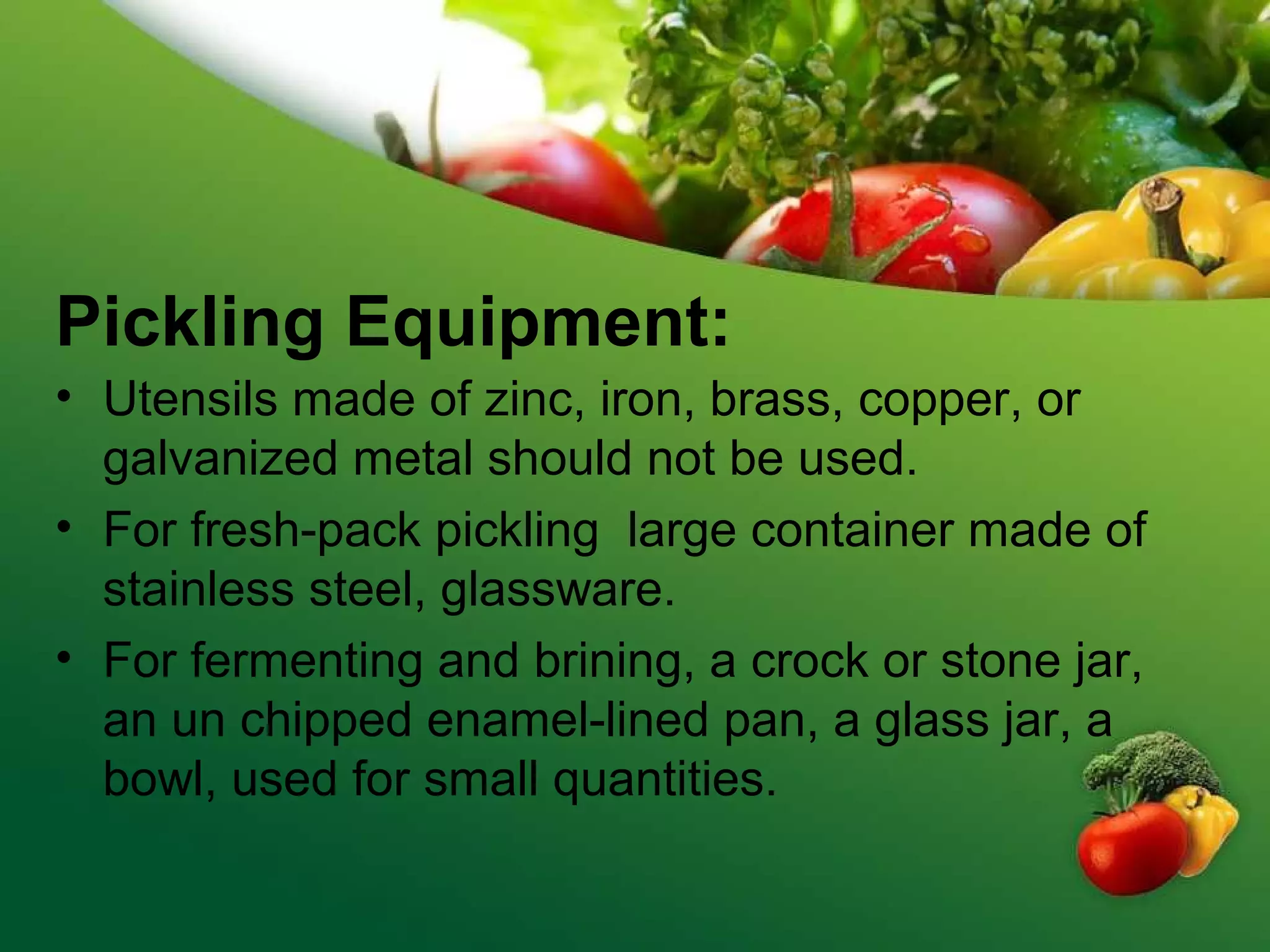 Pickles | PPT