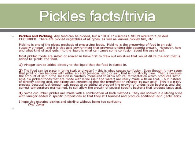 Pickles Facts pickles-facts