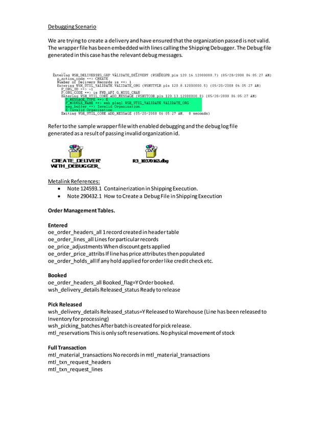 Pick pack and ship confirm process in oracle apps | PDF