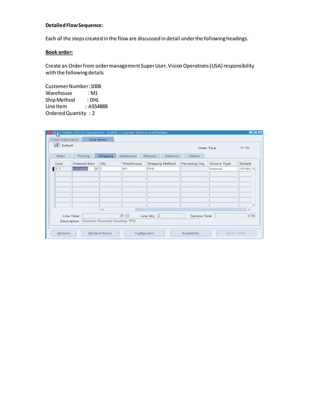 Pick pack and ship confirm process in oracle apps | PDF