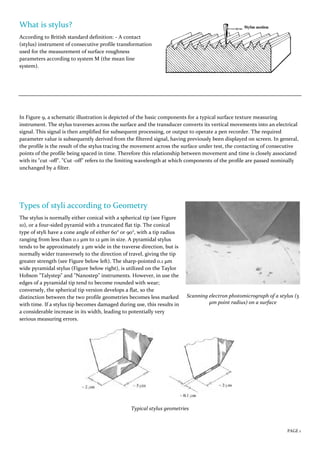 Pickup and Styli types - pickups for magnetic products | PDF