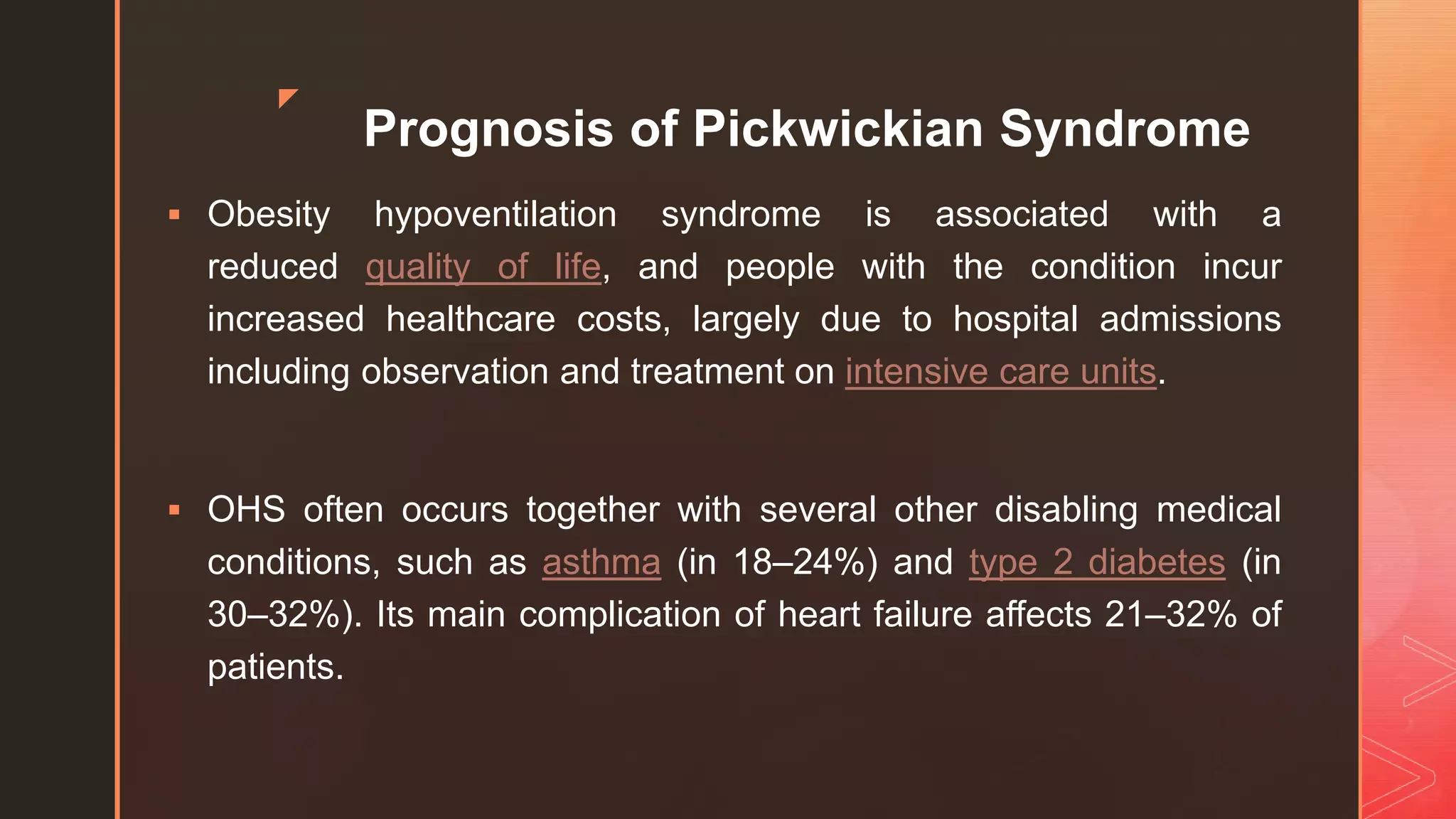 Pickwickian syndrome | PPTX