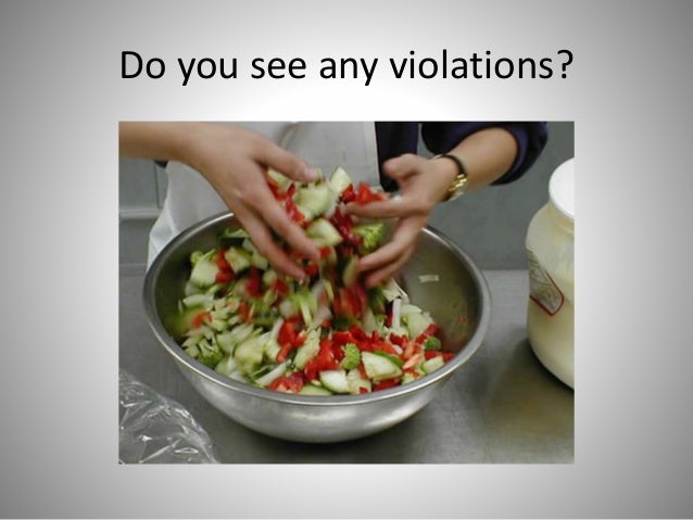 PIC (Person-In-Charge) Level One Food Safety Training