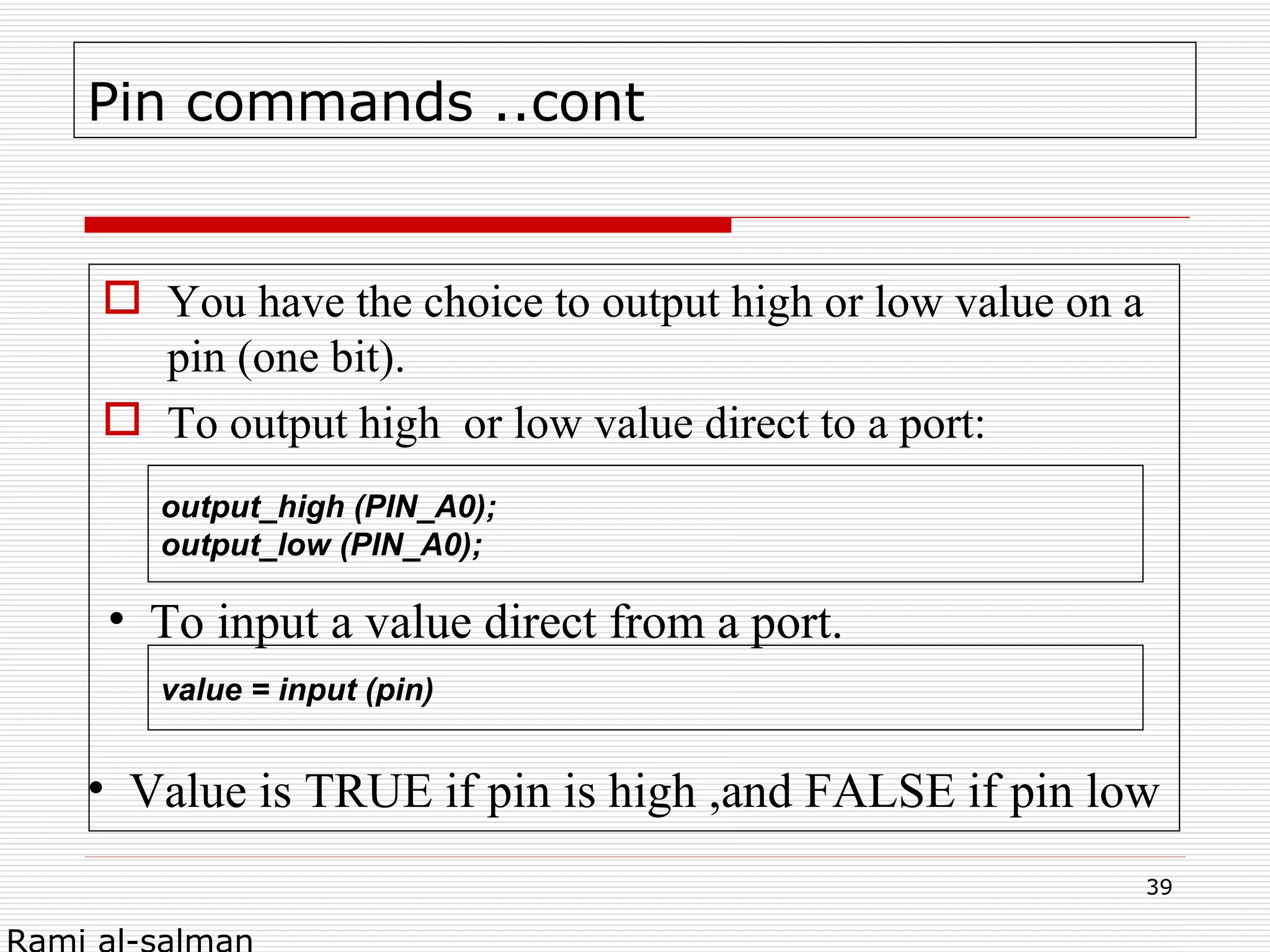 PIC microcontroller | PPT