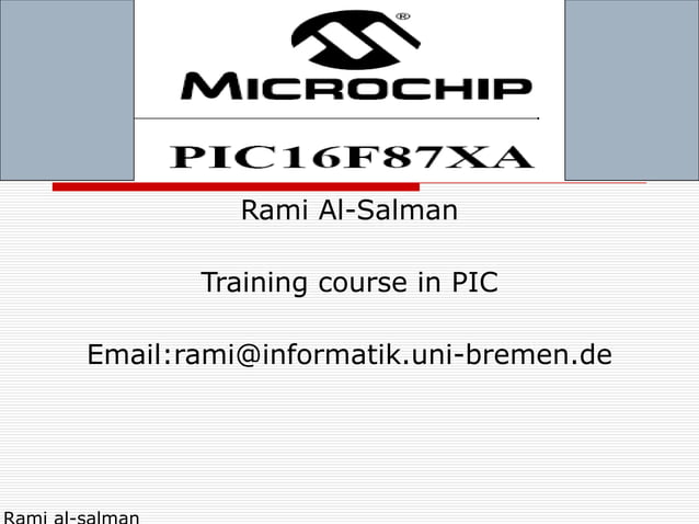 PIC microcontroller | PPT