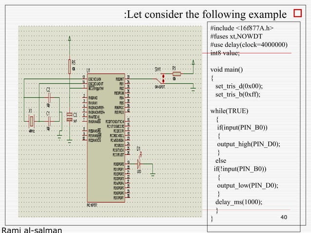 PIC microcontroller | PPT