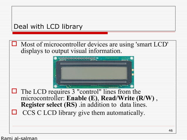 PIC microcontroller | PPT