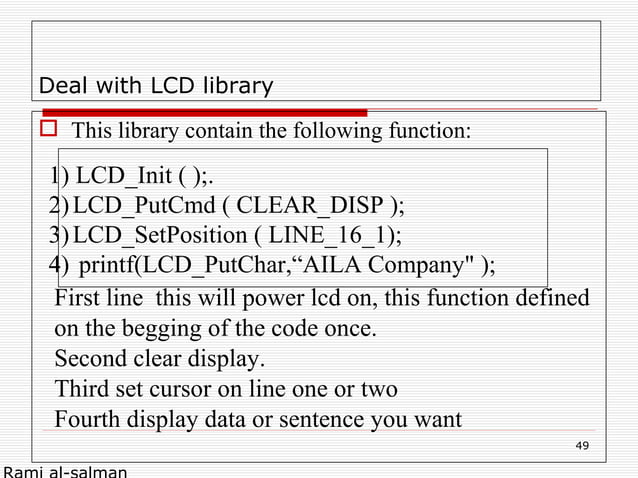 PIC microcontroller | PPT
