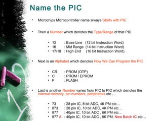 Microchip's PIC Micro Controller | PPT