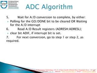PIC Microcontroller | ADC Interfacing | PPTX